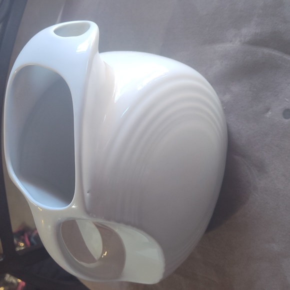 Fiestaware | Other | Vintage Fiesta Ware Pitcher White | Poshmark